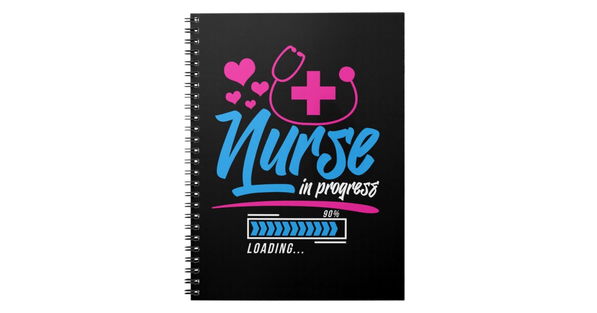 Registered Nurse Loading Future Nurse Notebook | Zazzle