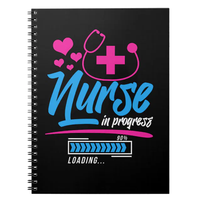 Registered Nurse Loading Future Nurse Notebook | Zazzle