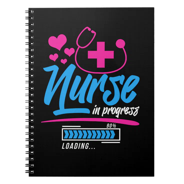 Registered Nurse Loading Future Nurse Notebook | Zazzle