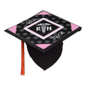 Registered Nurse RN Caduceus Medical Pink Custom Graduation Cap Topper ...