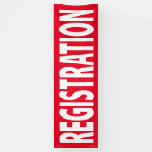 Registration Banner for Event or Conference | Zazzle