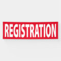 Registration Banner for Event or Conference | Zazzle