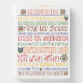 Reglements de Classe, Classroom Rule, French Wooden Box Sign | Zazzle