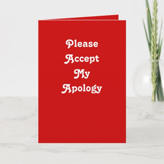 Regret greeting card | Zazzle.com