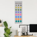 Regular Polygons up to 1 Million Sides Poster | Zazzle