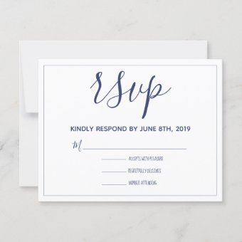 Rehearsal Dinner RSVP Invitation | Zazzle