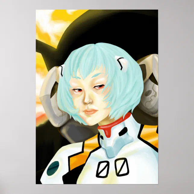 Rei Ayanami Poster | Zazzle