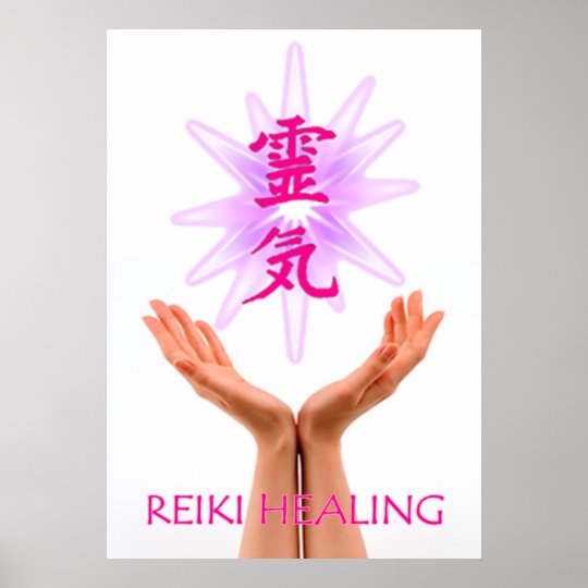 Reiki Healing Poster | Zazzle.com