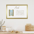 Reiki Poem Art design Poster | Zazzle