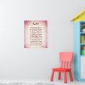 'Reiki' poem art poster | Zazzle