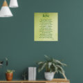 'Reiki' poem art poster | Zazzle