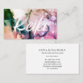 Reiki Practitioner Heal Master Energy Healer Business Card | Zazzle
