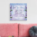 Reiki Principles -Reiki Precepts Canvas Print | Zazzle