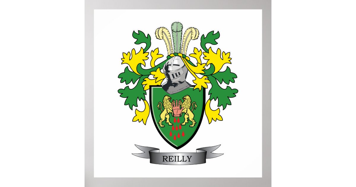 Reilly Coat of Arms Poster | Zazzle