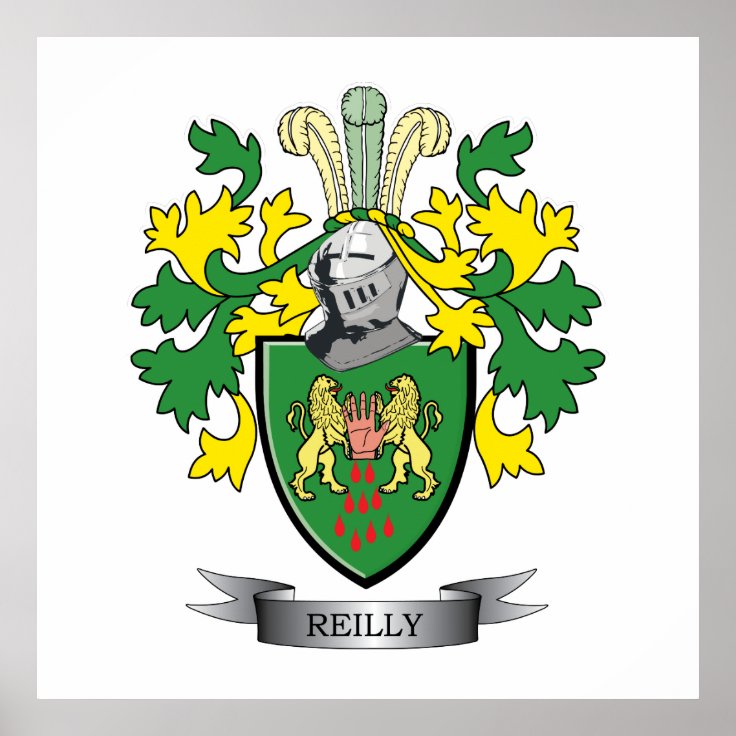 Reilly Coat of Arms Poster | Zazzle