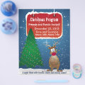 Reindeer Christmas Program Flyer | Zazzle
