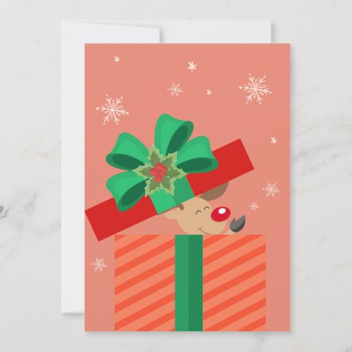 Reindeer Fun Rounding Up the Gang Christmas Party Invitation | Zazzle