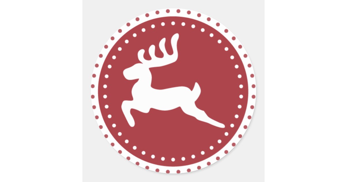 Reindeer | Stickers | Zazzle.com