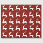 Reindeer wrapping paper | Zazzle