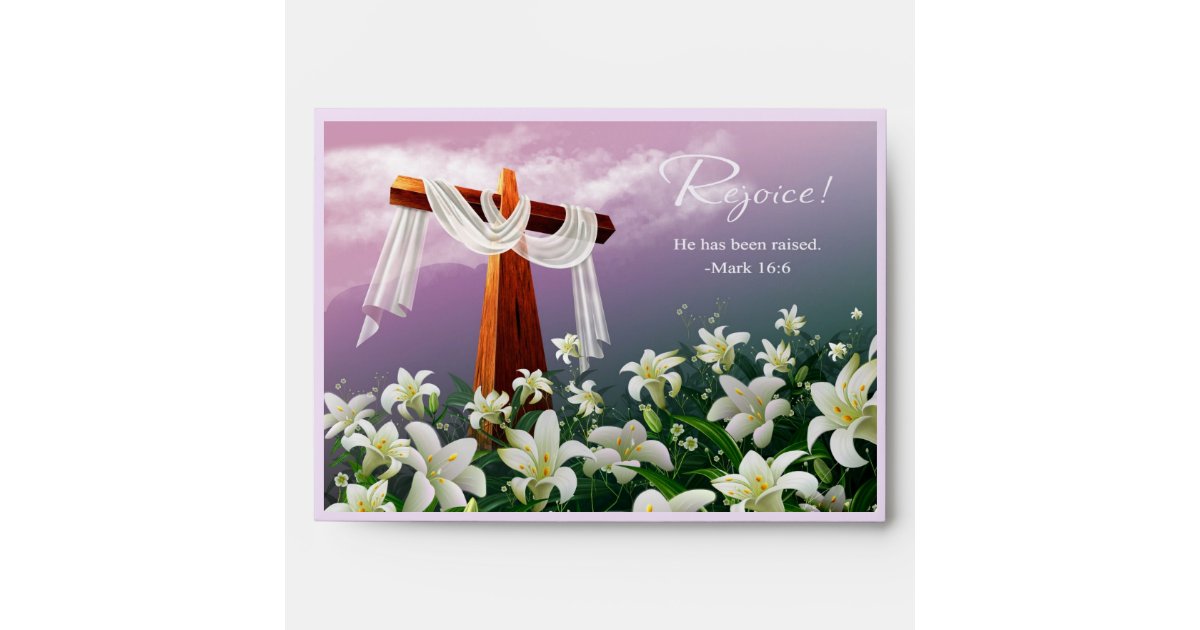 Rejoice. Easter Offering Envelopes | Zazzle