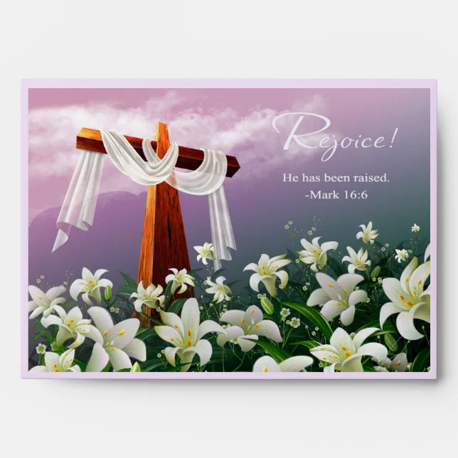 Rejoice. Easter Offering Envelopes | Zazzle