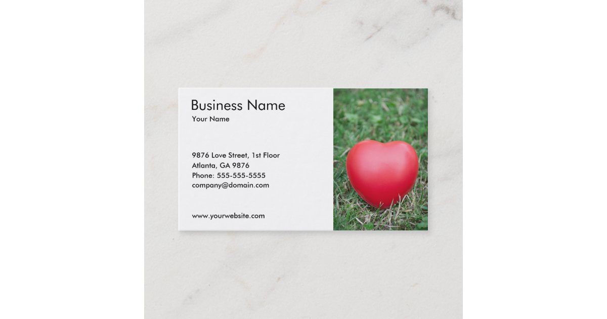 Relationship Consultant Business Card Template | Zazzle