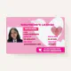 Relationship License Card Badge | Zazzle