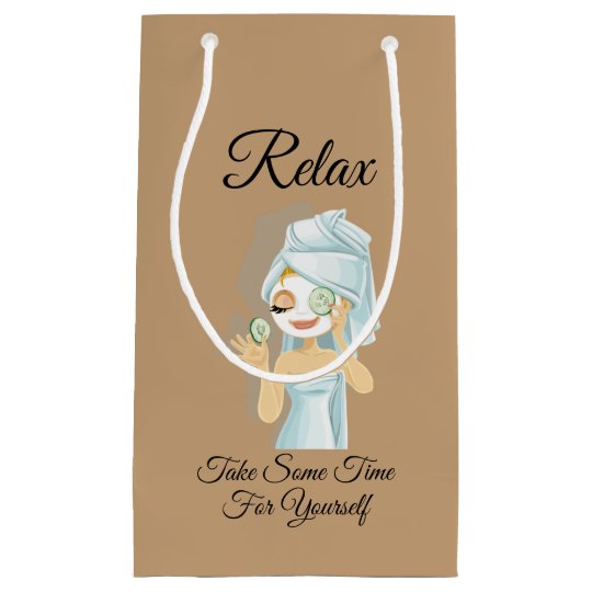 Relax Spa Themed Gift Bags | Zazzle.com