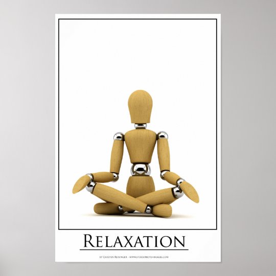 Relaxation Poster | Zazzle.com
