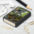 Relaxing Koi Pond with Waterfall Zippo Lighter | Zazzle