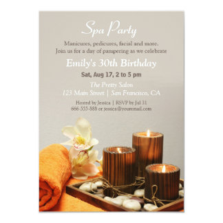 Massage Invitations & Announcements | Zazzle