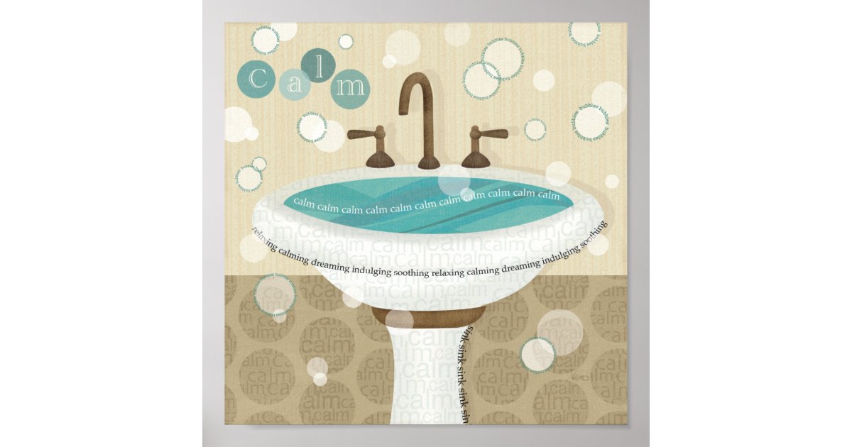 Relaxing Water Poster | Zazzle