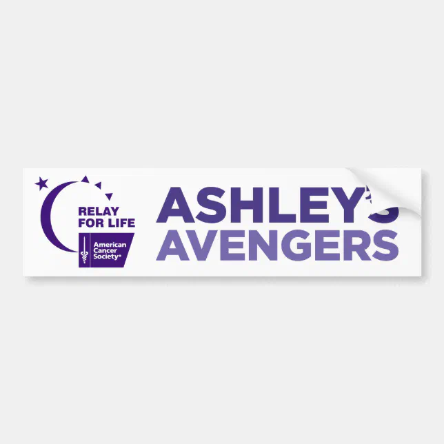Relay for Life bumper sticker | Zazzle