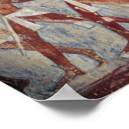 Relief depicting parade in honour of Hathor Poster | Zazzle