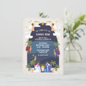 Religious Arch Christmas Nativity Scene Party Invitation | Zazzle