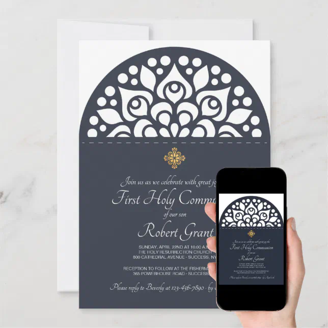 Religious Arch Invitation | Zazzle