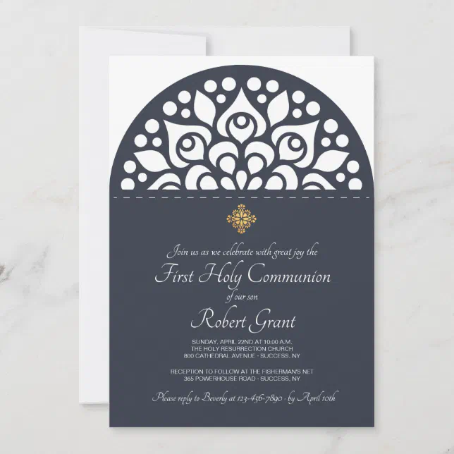 Religious Arch Invitation | Zazzle