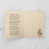 Religious Blessed Virgin Mary Jesus Prayer Card | Zazzle