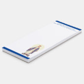 Religious Catholic Blessed Virgin Mary Magnetic Notepad | Zazzle