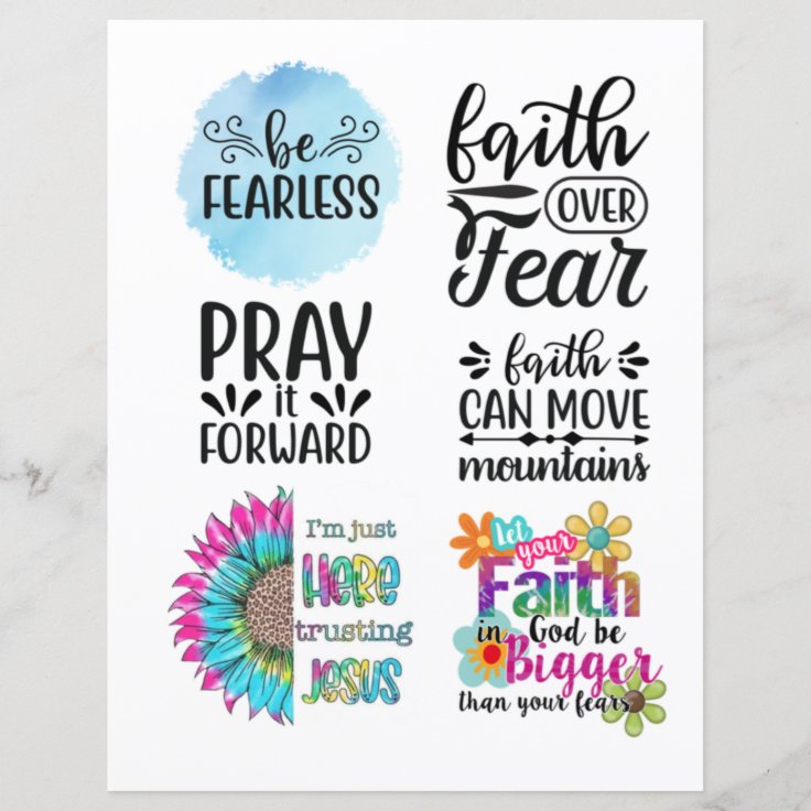 Religious Christian Jesus quotes for vision board | Zazzle