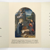 Religious Christmas Jesus Virgin Mary St Joseph Tri-Fold Holiday Card ...