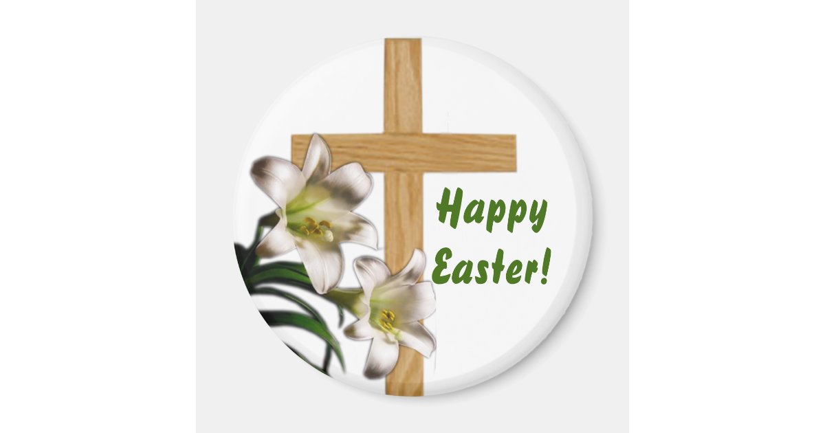 Religious Easter Magnet | Zazzle