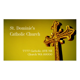 Catholic Church Business Cards & Templates | Zazzle