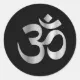 Religious Symbol of Hinduism- Pranava Classic Round Sticker | Zazzle