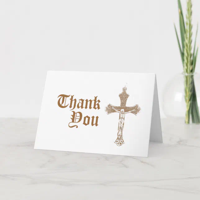 Religious Thank You Card | Zazzle