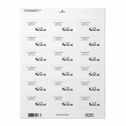 Religous Nativity Address Labels | Zazzle