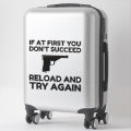 Reload Gun Sticker | Zazzle