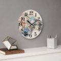 reloj de pared de La Habana, Cuba Large Clock | Zazzle