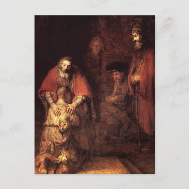 Rembrandt Art Painting Postcard | Zazzle