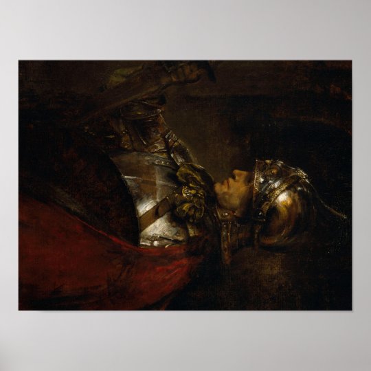 Rembrandt Man in Armour Poster | Zazzle.com